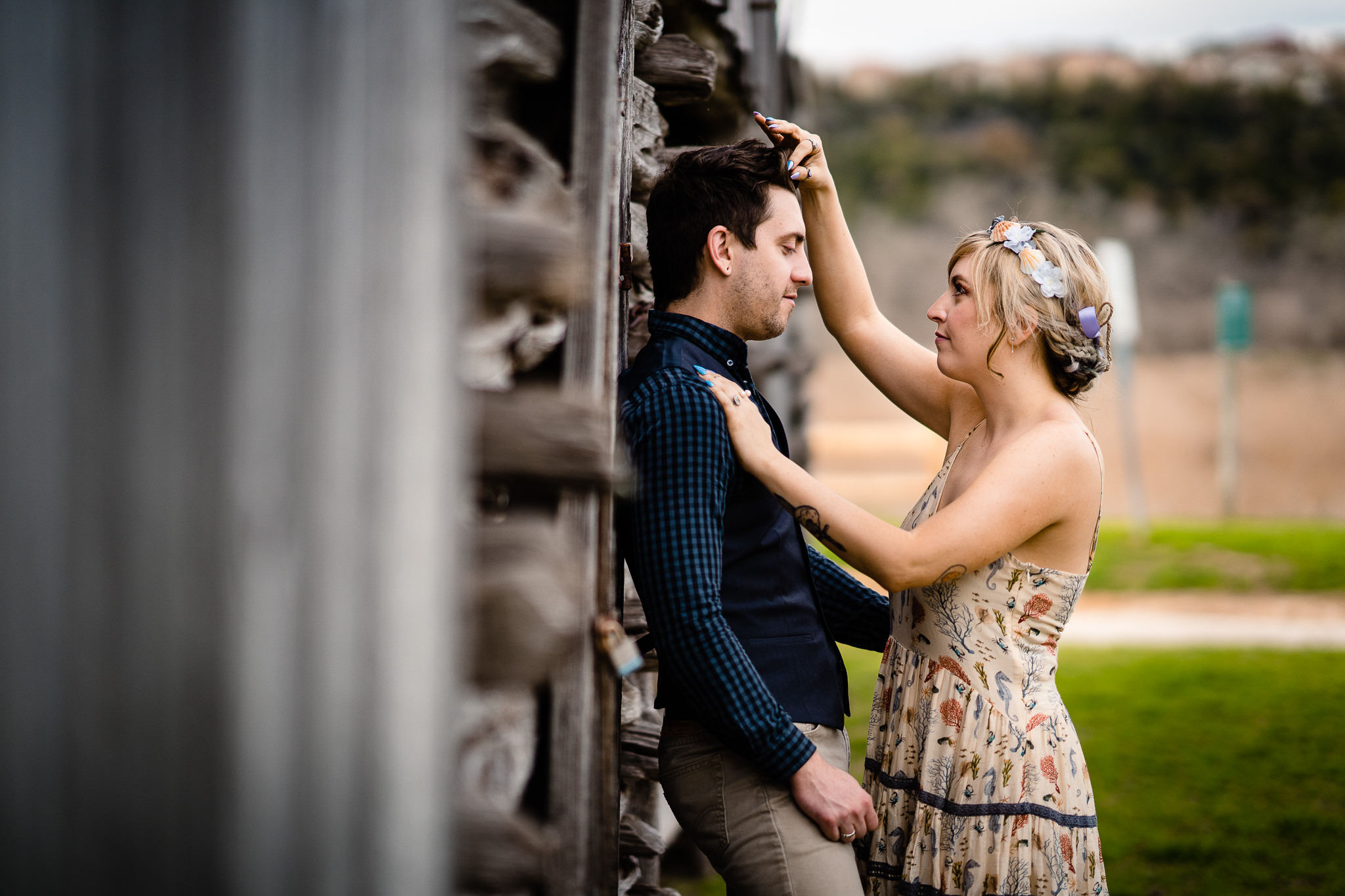 Commons Ford Ranch Engagement | Krysten + Tones | Austin Wedding ...